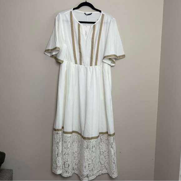 BloomChic | Dresses | Nwt Bloom Chic Boho Chic Victorian Lace V Neck ...